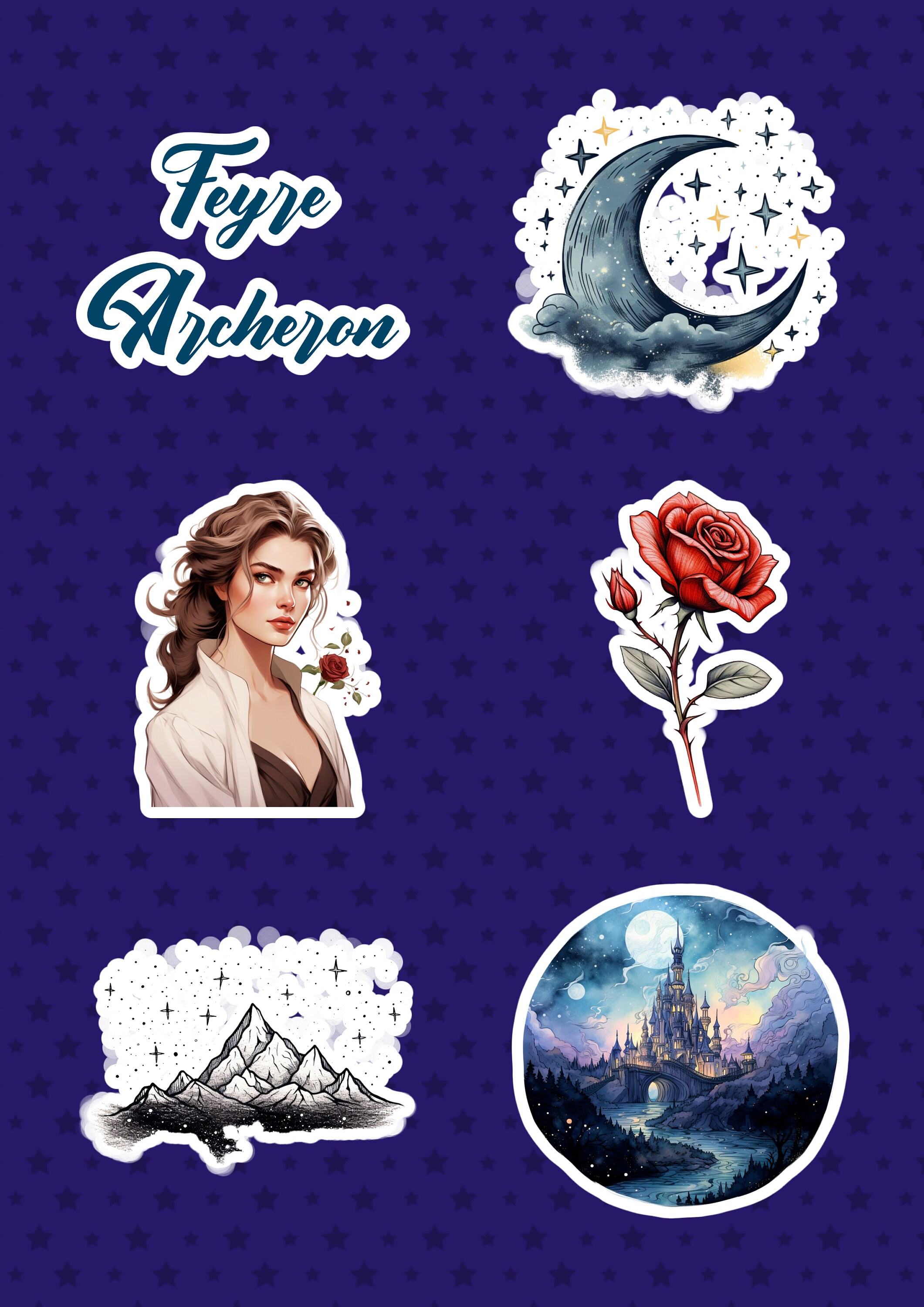 ACOTAR PNG Clipart for Web Designs, Instagram Post and Story Template ...