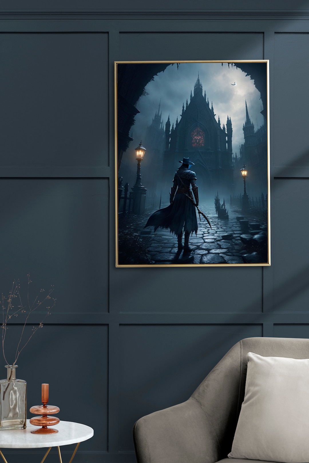 Bloodborne Wall Art Printable Digital Instant Download Art for Gamers ...