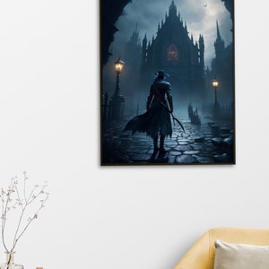 Bloodborne Wall Art Printable Digital Instant Download Art for Gamers ...