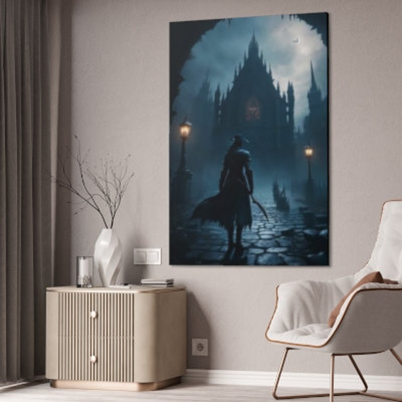 Bloodborne Wall Art Printable Digital Instant Download Art for Gamers ...