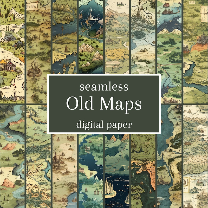 Fantasy Maps - Etsy