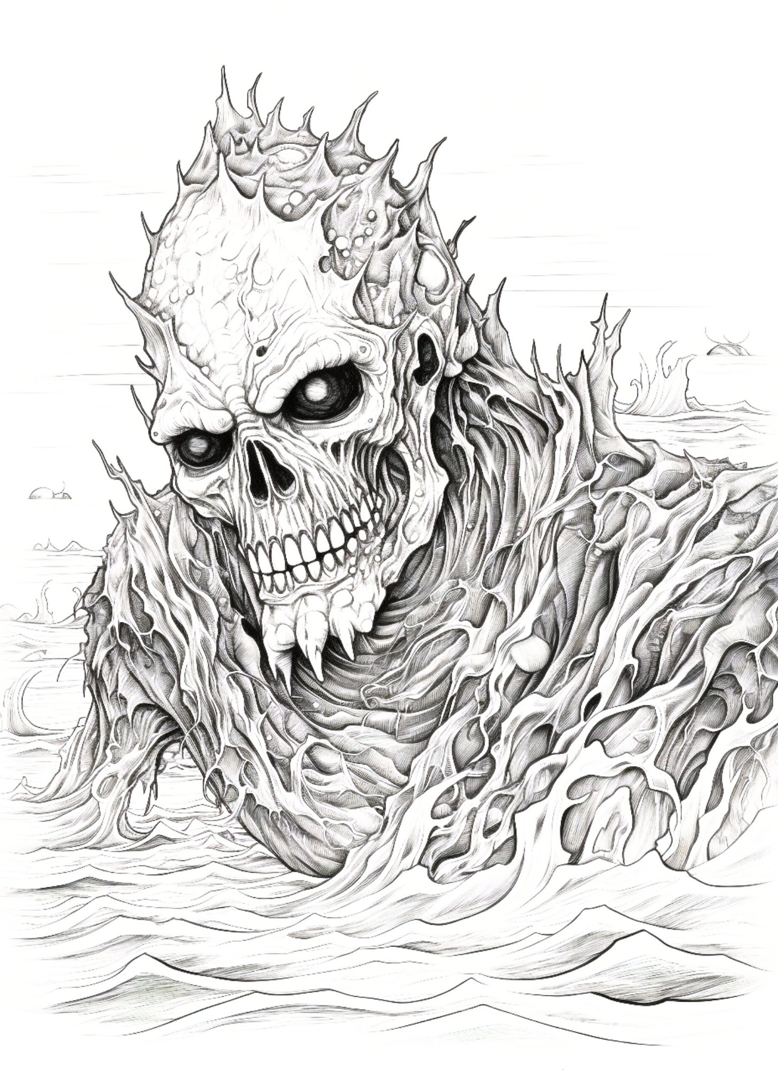 The Witcher Coloring Book for Adults Plus 6 Free Posters for Witcher 3 ...