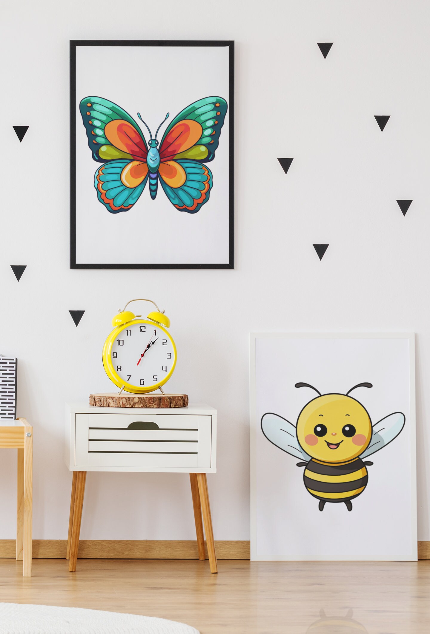 Cute Insects and Bugs Clipart Pack for Children's Books, Stickers ...