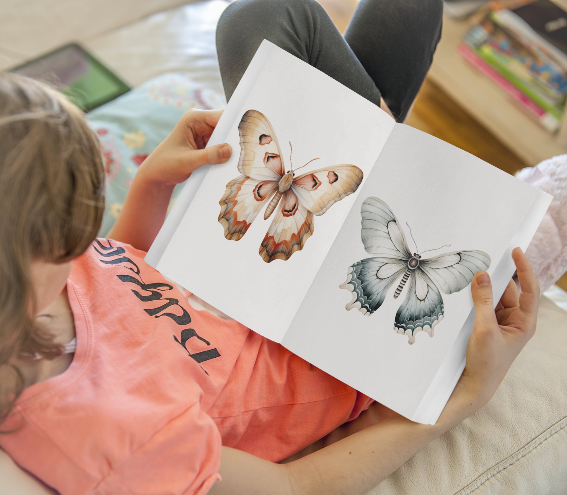 Watercolor Insects and Bugs Clipart for Books Stickers - Etsy