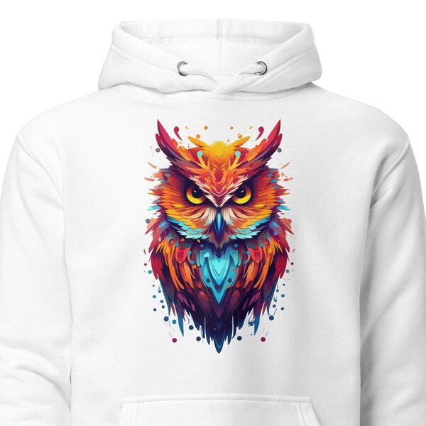 Owl Hoodie - Etsy
