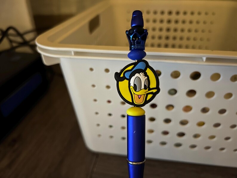 Donald Duck Beaded Pen - Etsy