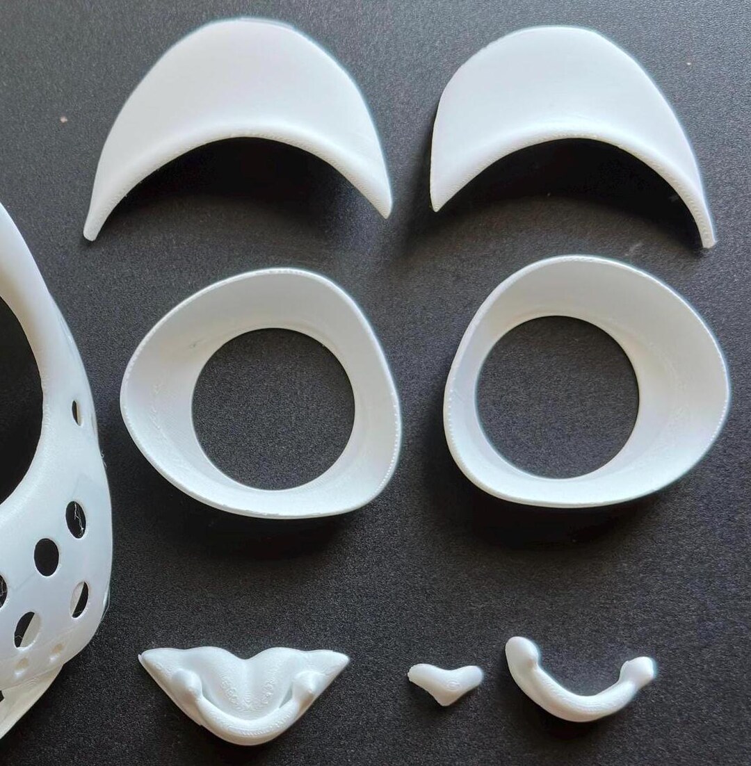 Chibi Kitty Cat | Feline Fursuit Accessories | 3D Printed in PLA ...