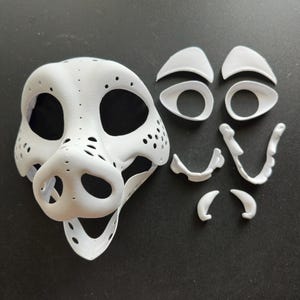 Boar | Hog | Pig | Ungulate Fursuit Headbase | 3D Printed in PLA ...