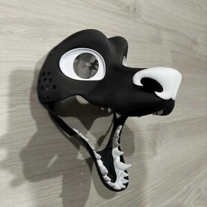 Noodle Dragon | Dragon Fursuit Headbase | 3D Printed in PLA | Furry ...
