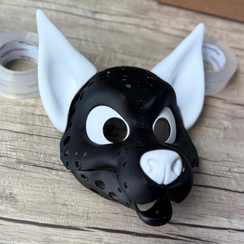 Coyote Mask - Etsy