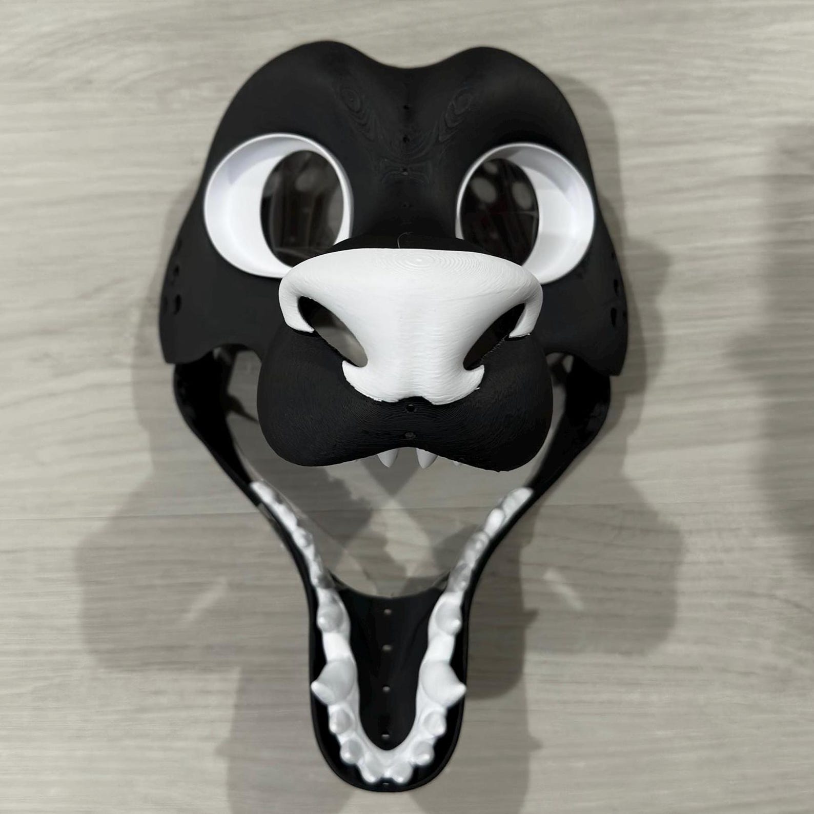 Noodle Dragon | Dragon Fursuit Headbase | 3D Printed in PLA | Furry ...