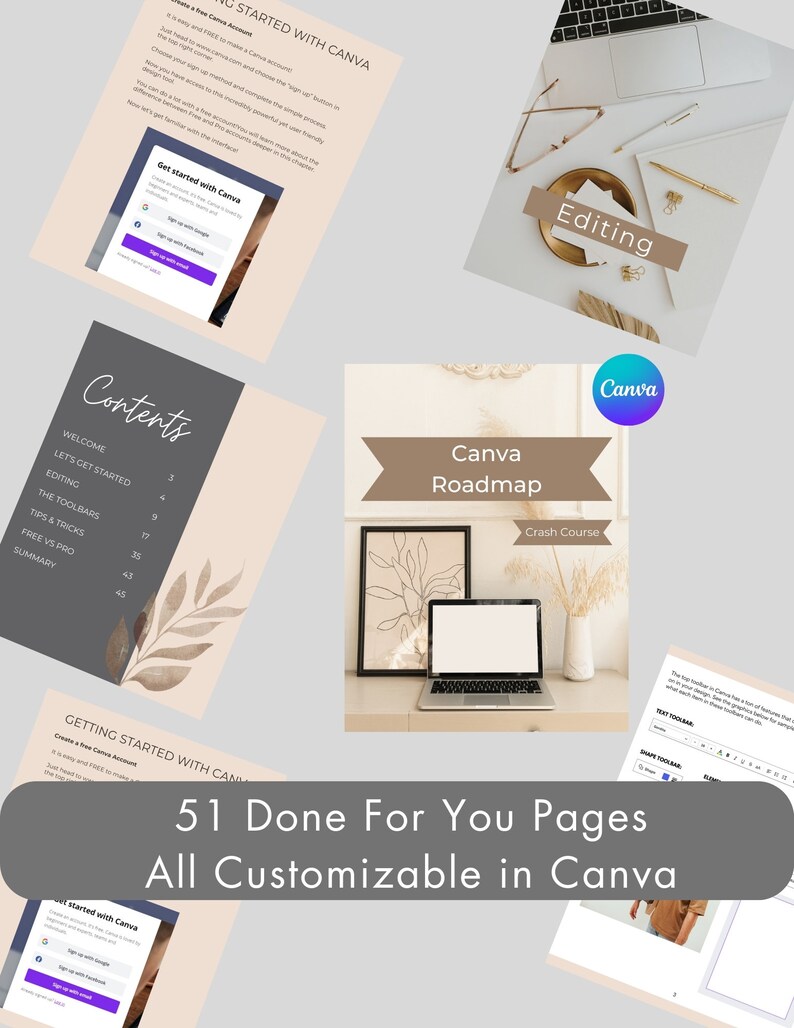 Canva Roadmap, Canva Crash Course, Master Resell Rights (MRR) and ...