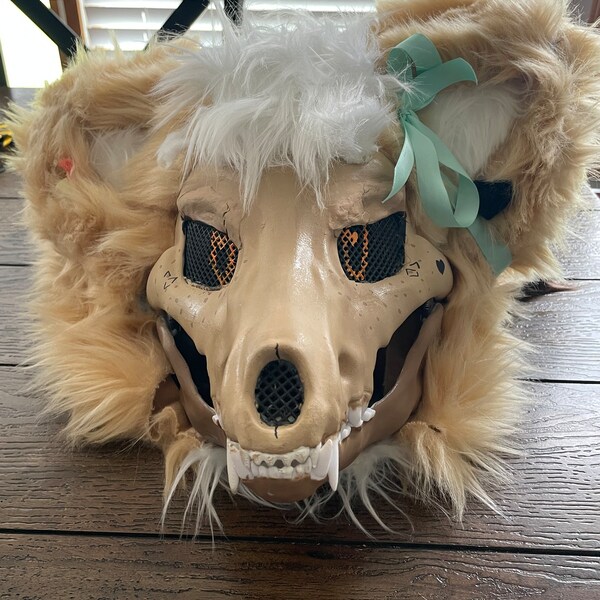 Skull Dog Mask - Etsy