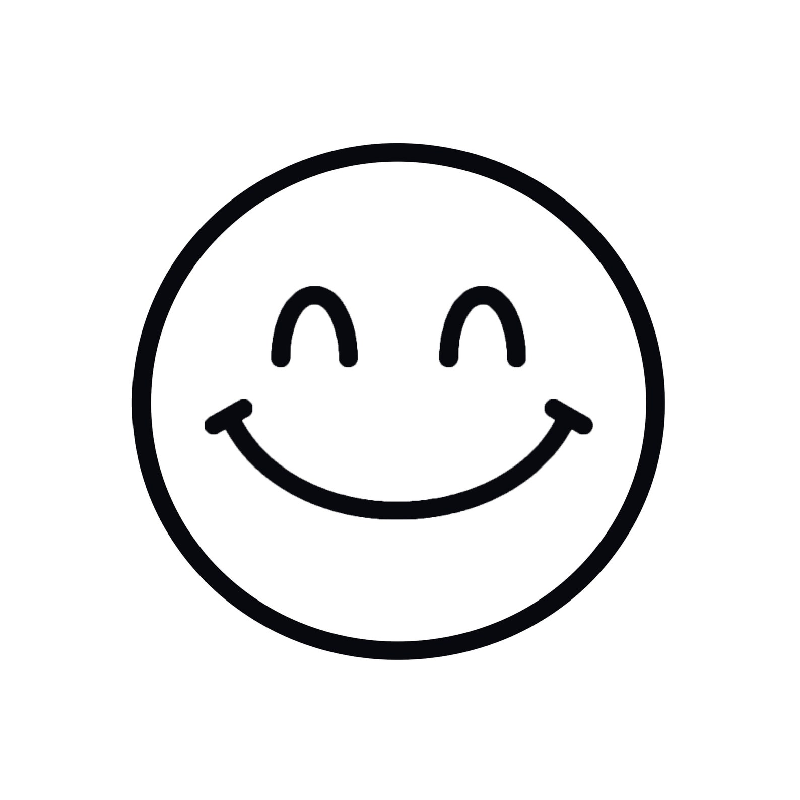 Happy Smiley SVG File Instant Download, Smiley Face Svg, Digital ...