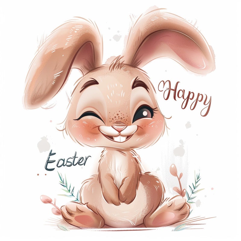 Easter Bunny Png - Etsy