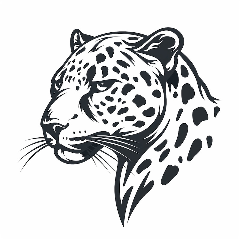 Leopard Svg - Etsy