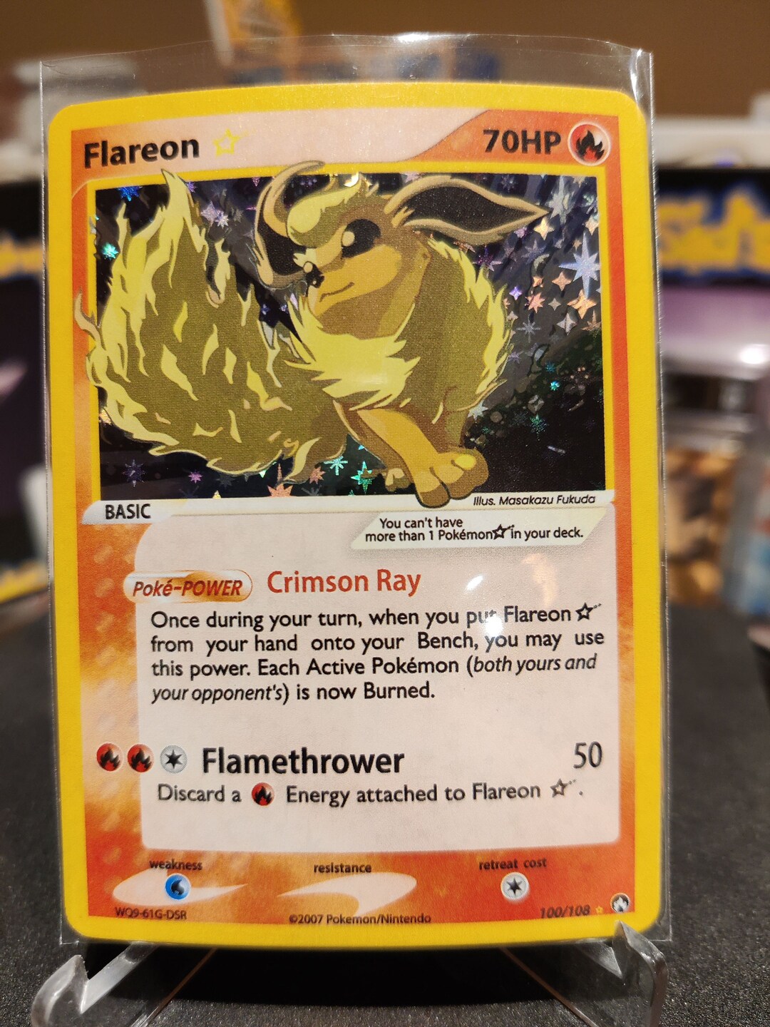 Flareon Star Star Foil Proxy - Etsy