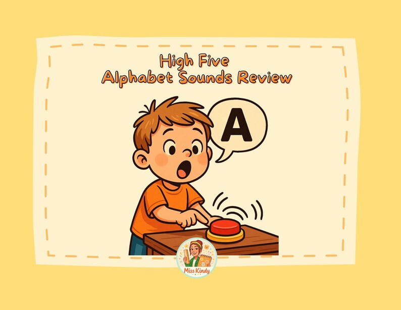 High Five Alphabet Sounds Learning Cards | Interactive Phonics ...