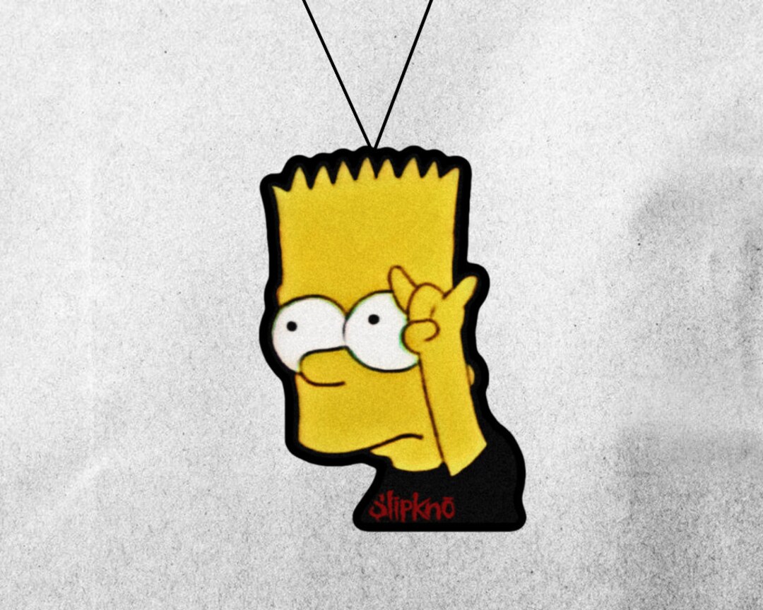 Bart Simpson Rock N Roll Air Freshener/ornament, Car Accessories ...