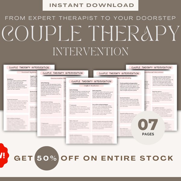 Intervention List - Etsy