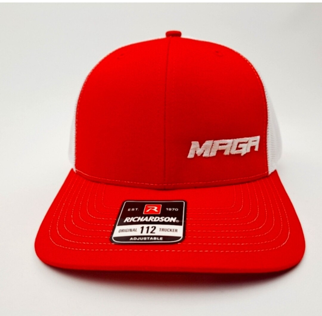 MAGA Hat All Red Snapback - Etsy