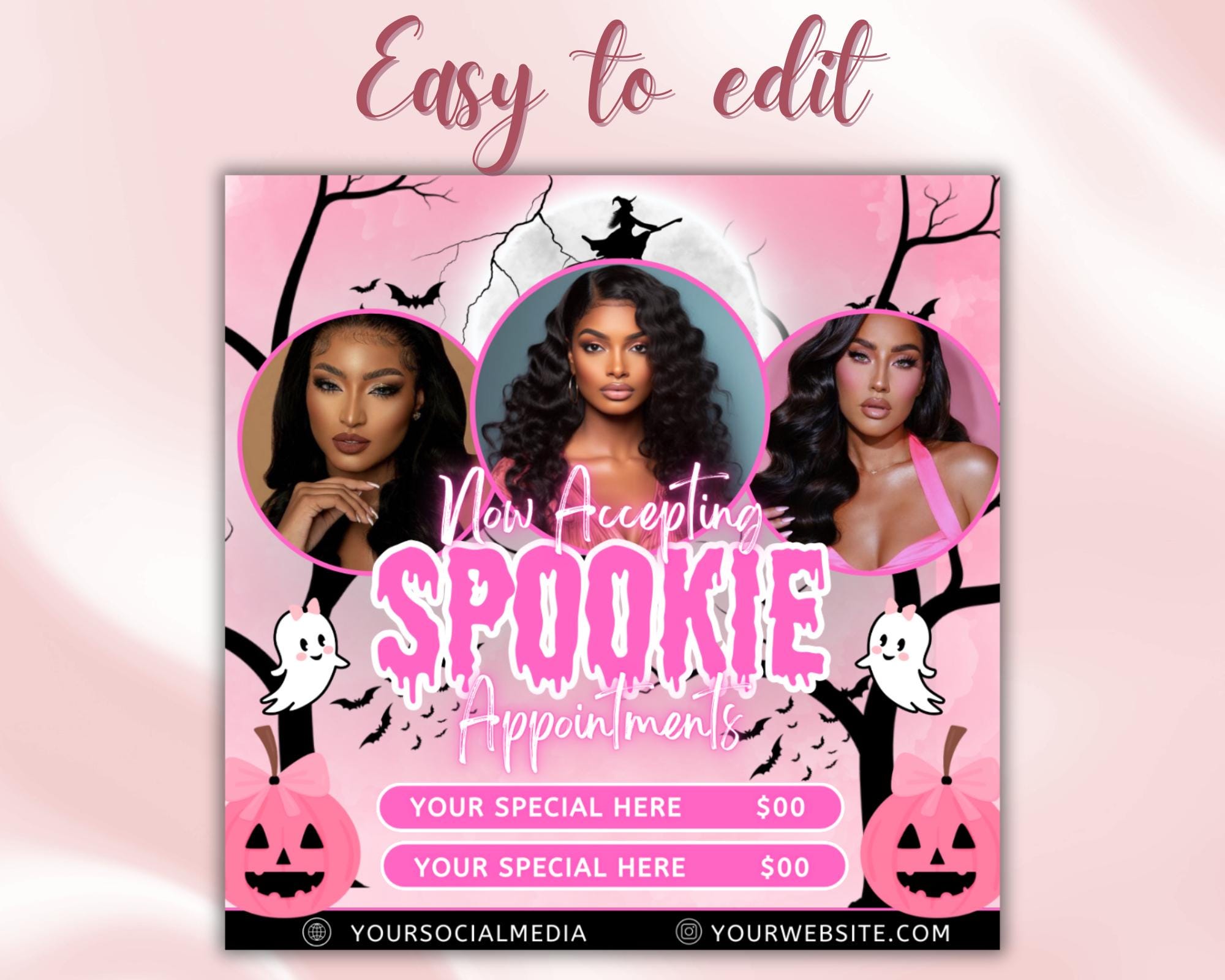 Spookie Season Flyer, Spooky Season Halloween Flyer, Halloween Sale ...