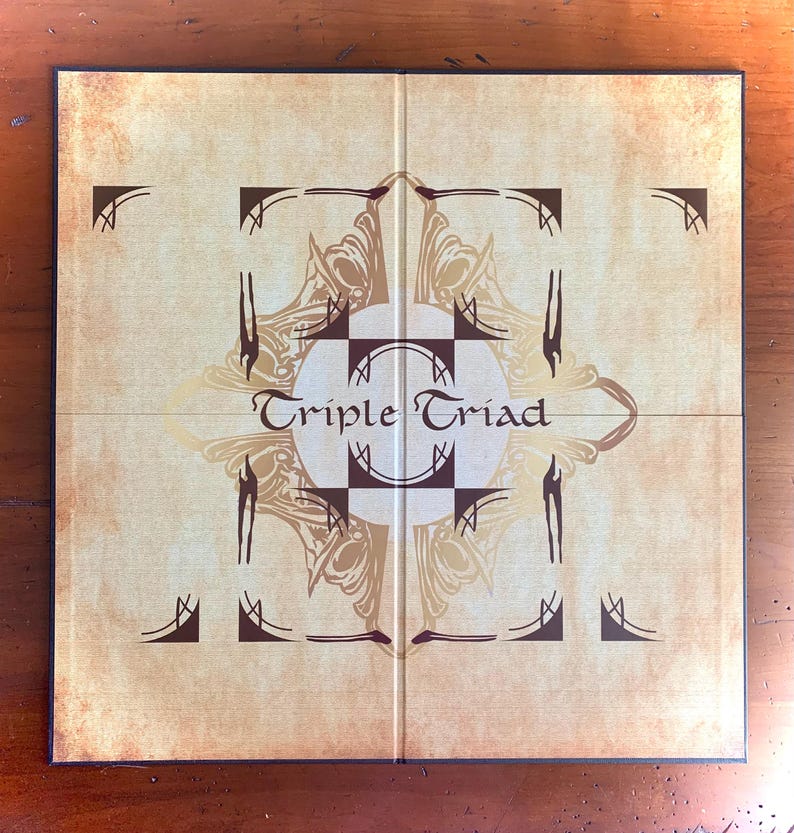 Triple Triad Game Board - Etsy