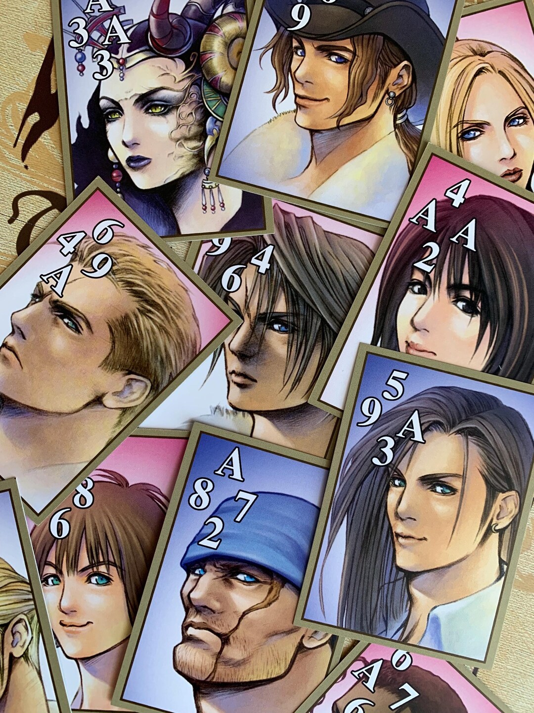 Triple Triad Full Card Set Fan Made Final Fantasy VIII Final Fantasy 8 ...