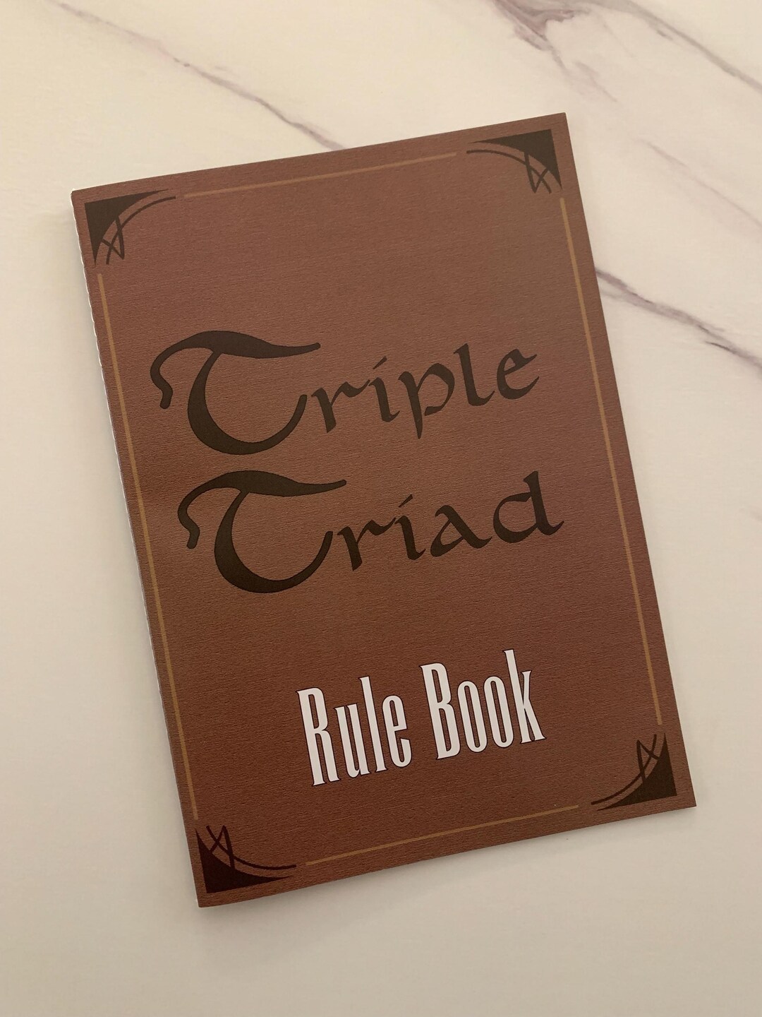 Final Fantasy VIII Triple Triad Rule Book - Etsy