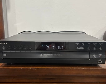 Sony Dvp-nc600 5 Disc CD DVD Player 5 Multi Disc Changer Black W ...