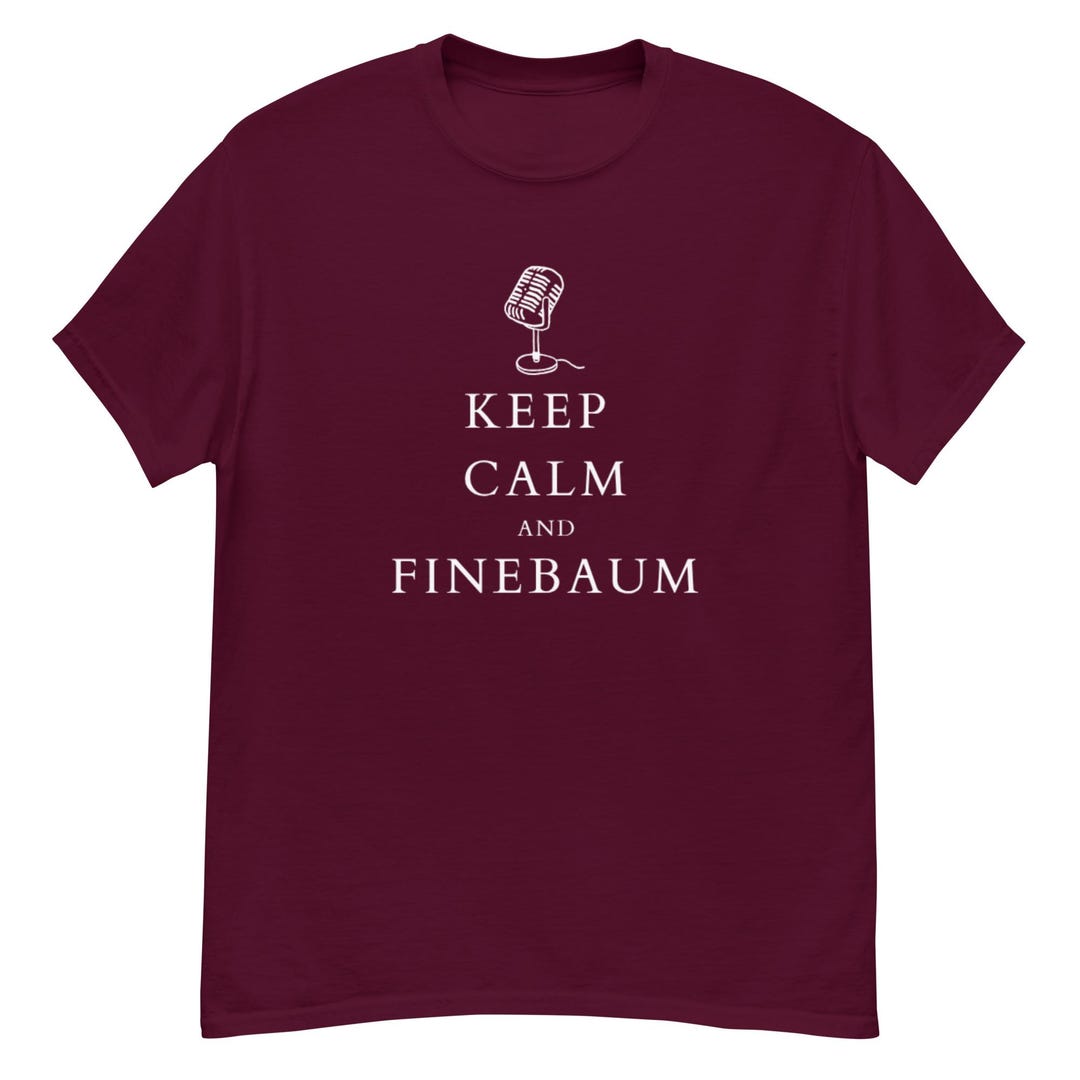 Paul Finebaum Keep Calm & Finebaum | Logo T-shirt - Etsy