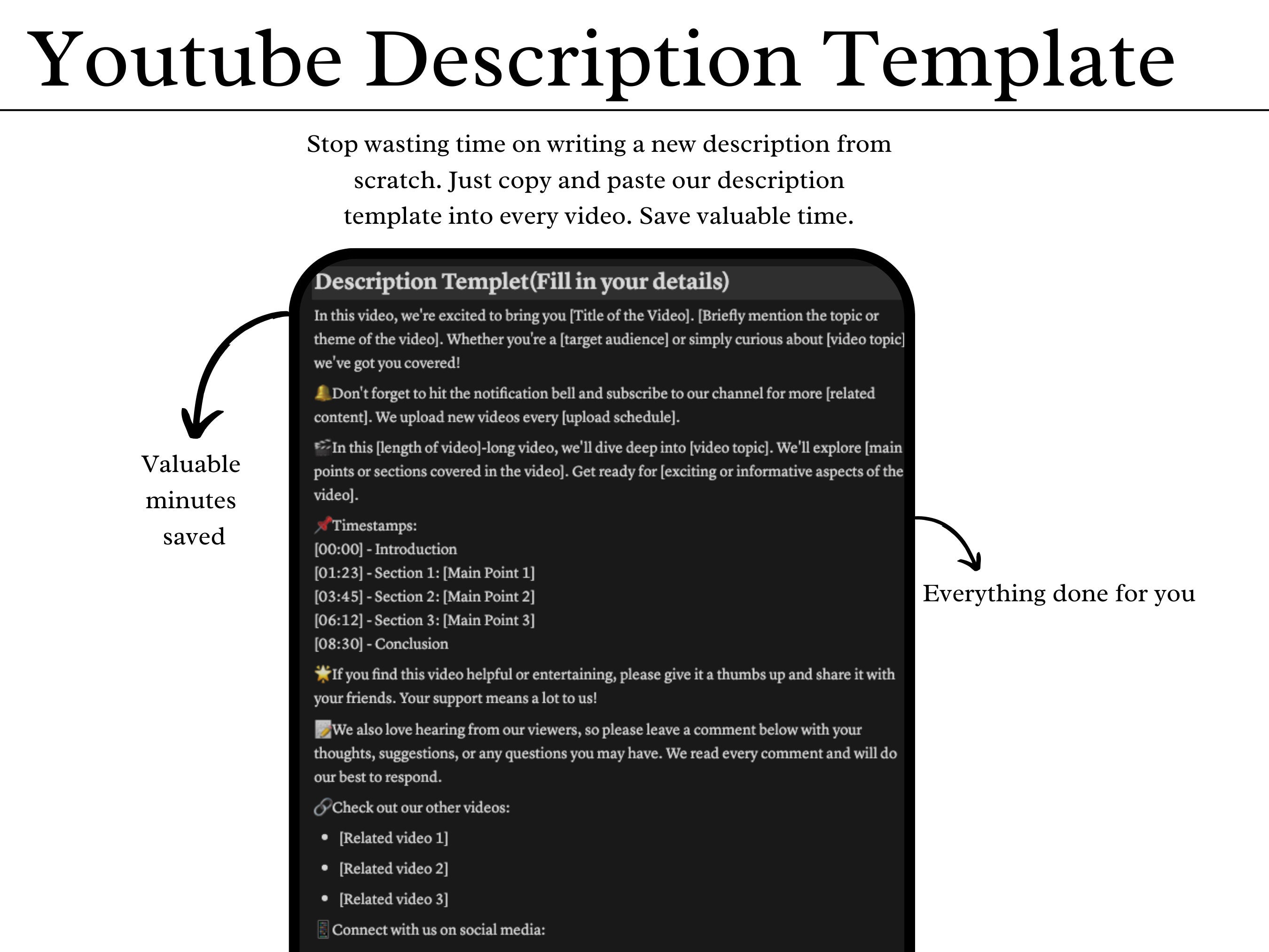 Ultimate Youtube Video Digital Planner Digital Template Notion Template ...