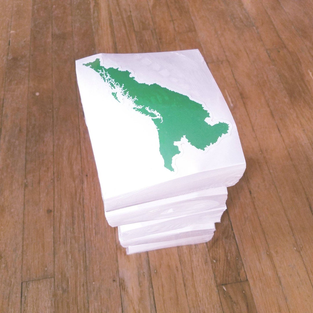 Cascadia Bioregion Sticker - Etsy