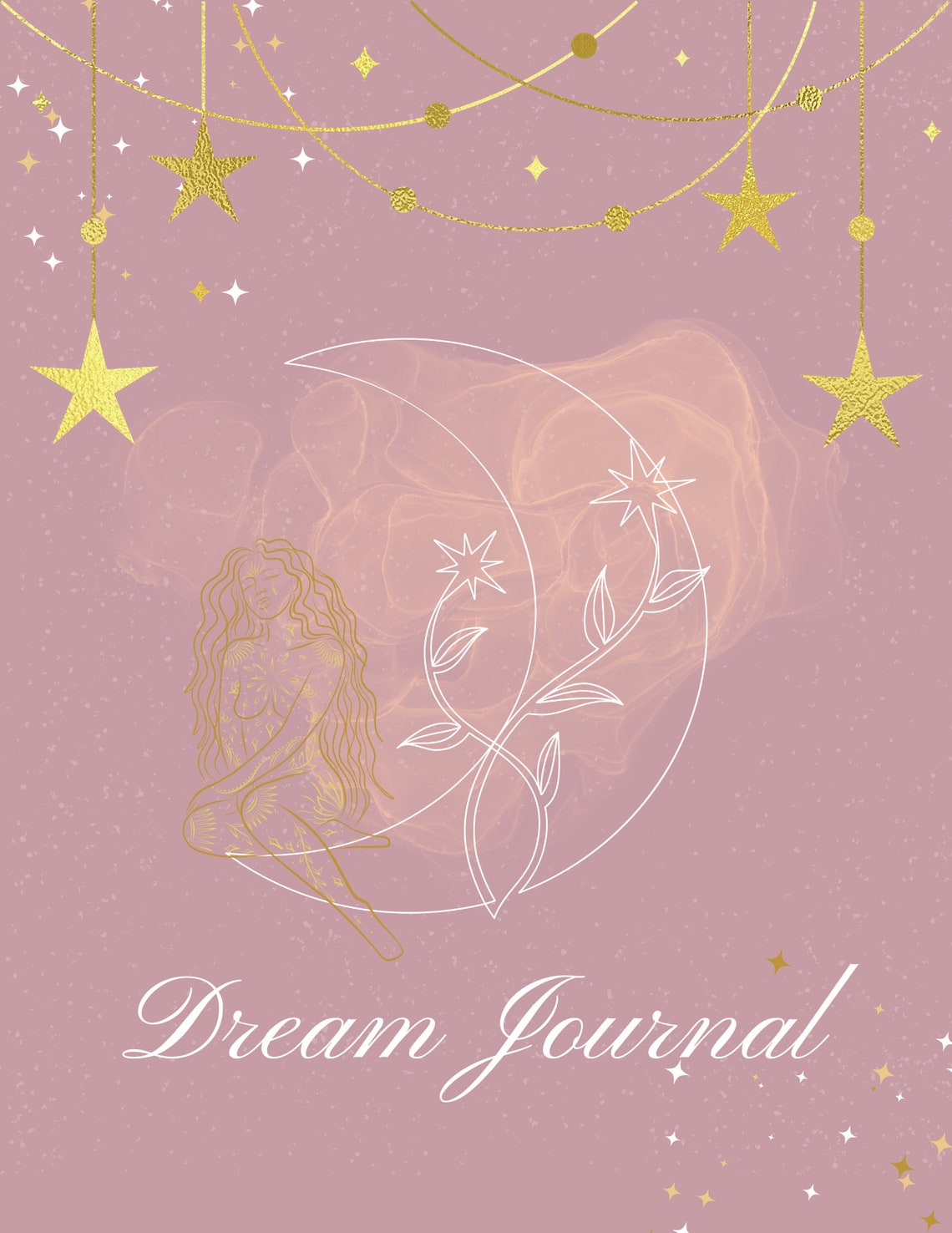 Printable Journal Cover Dream Journal Goddess Journal - Etsy
