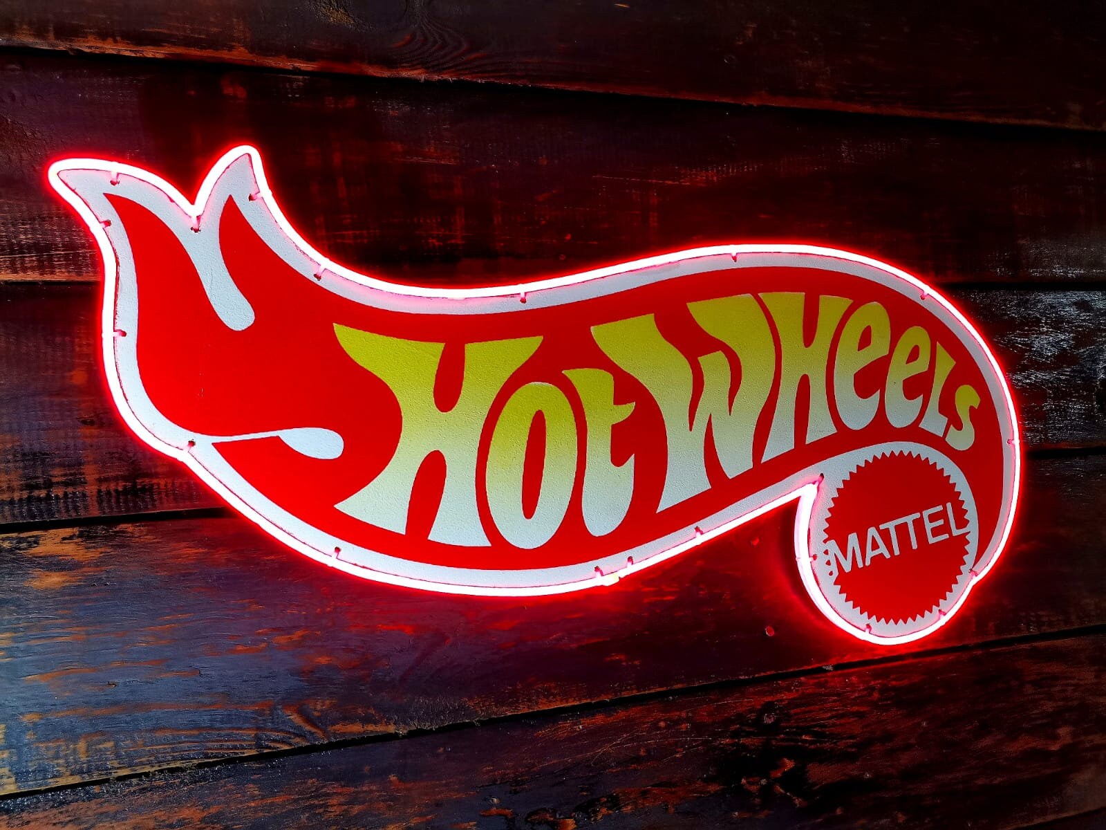 Design Inspired 26 Hotwheels LED Neon Sign With Red Light - Etsy