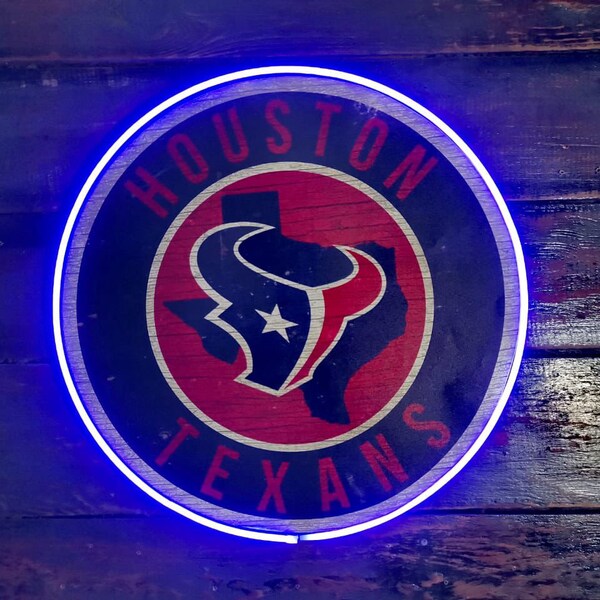 Houston Texans Light Sign - Etsy