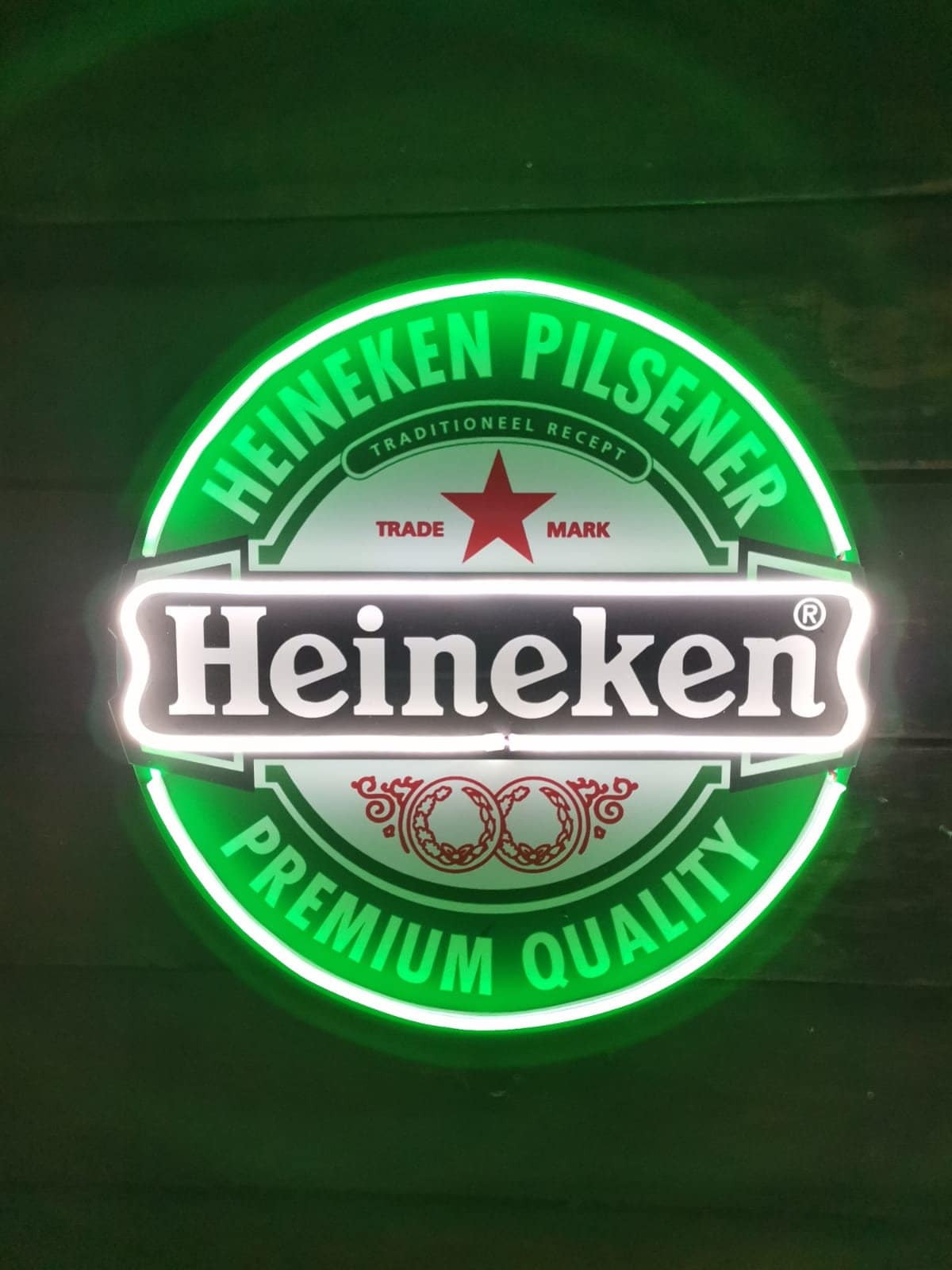 Design Inspired 18 Heineken Beer Neon LED Sign With Dual - Etsy