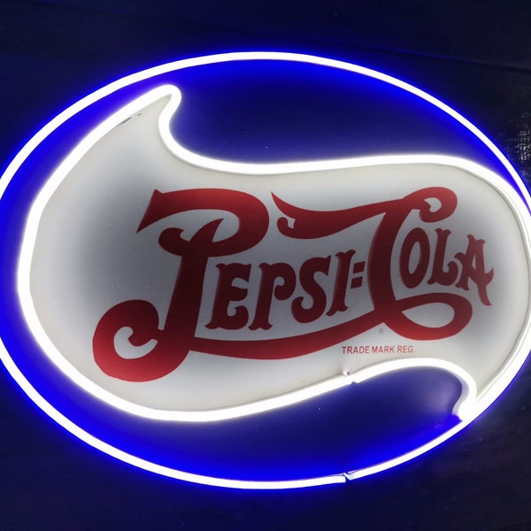 Neon Pepsi Sign - Etsy