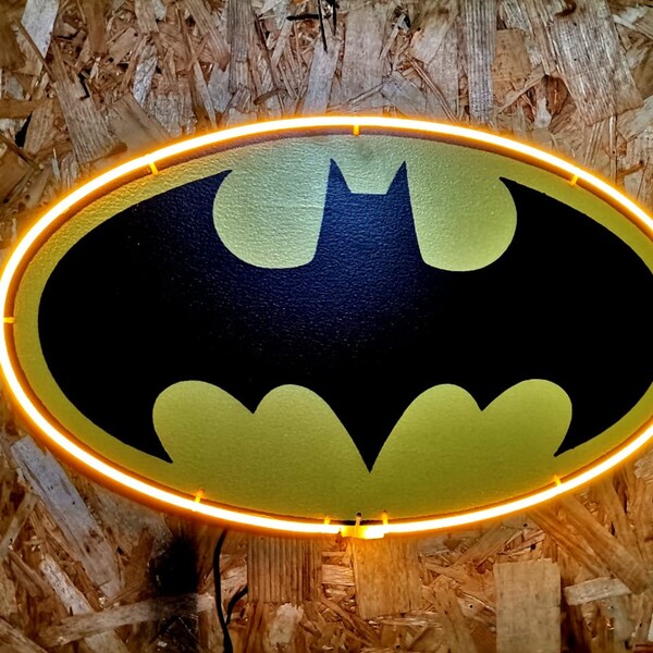Dc Comics Neon Sign - Etsy