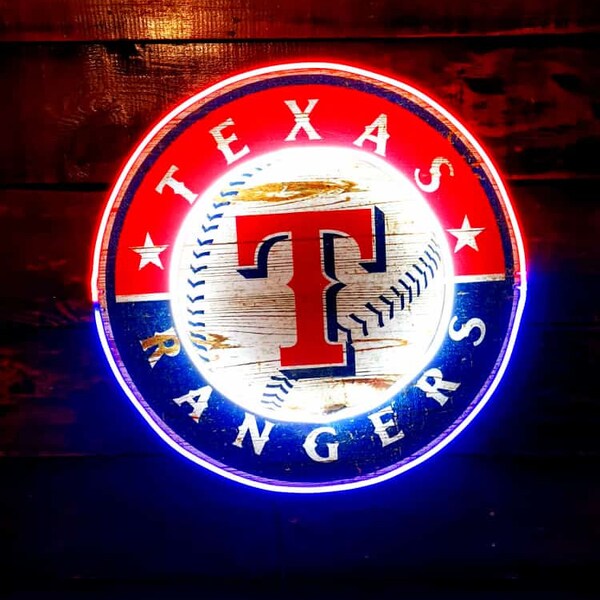 Texas Rangers Sign - Etsy