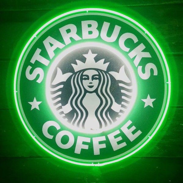 Starbucks Light Sign - Etsy