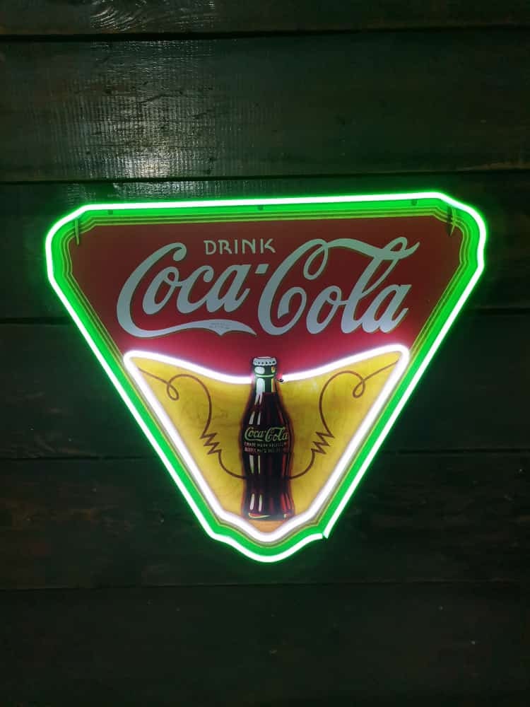 Design Inspired 20 Coca Cola Neon LED Sign With Dual - Etsy