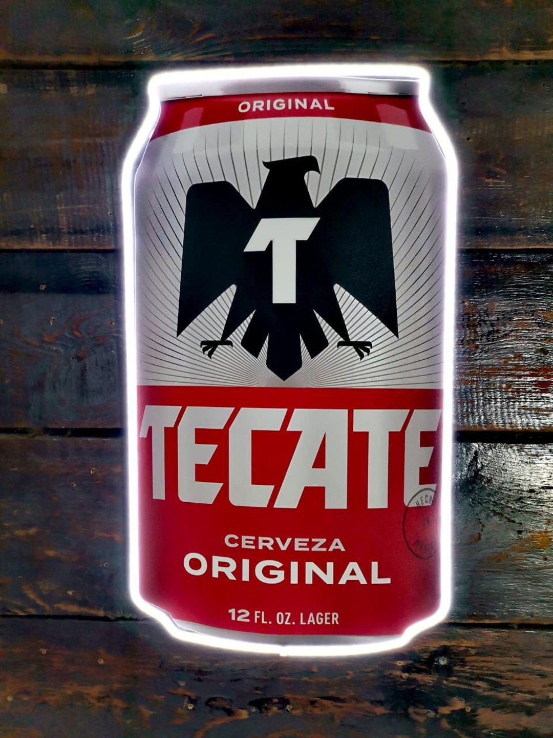 Design Inspired 18 Tecate Beer Neon LED Sign With White Light - Etsy