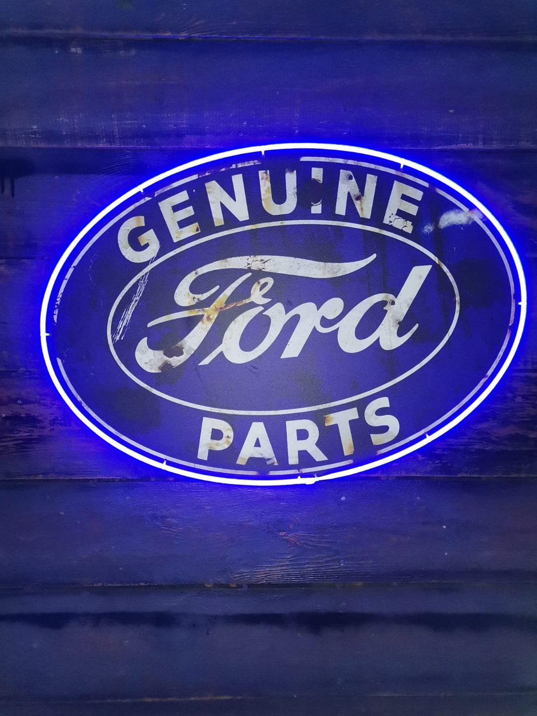 Design Inspired 20 Ford LED Neon Sign With Blue Light - Etsy