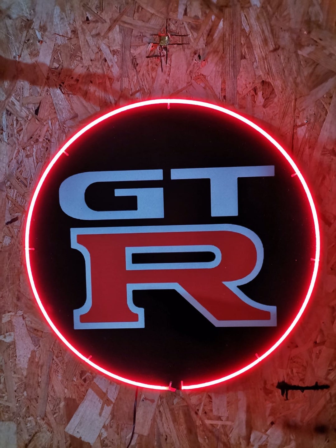 Design Inspired 18 GTR Neon LED Sign With Red Light - Etsy