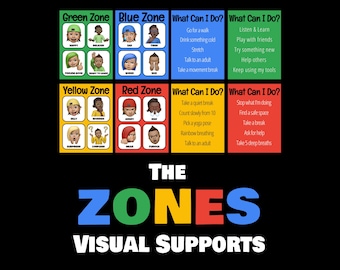 Zones of Regulation, Coping Skills, Self-regulation, Calming Corner ...