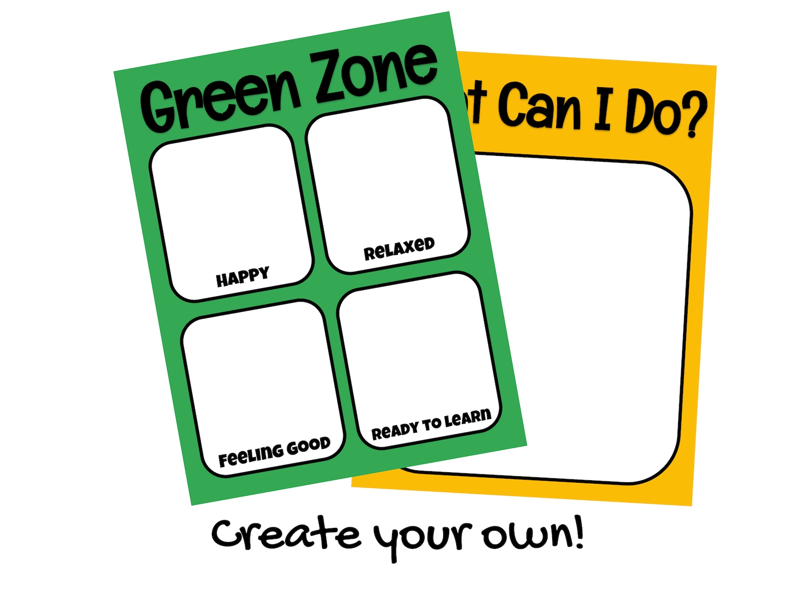 Zones of Regulation, Coping Skills, Self-regulation - Etsy