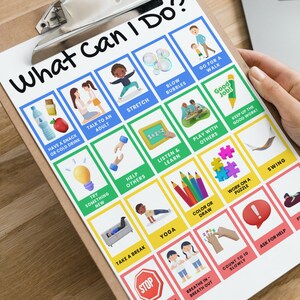 Zones of Regulation Coping Skill Cards – Emotional Regulation for Calm ...