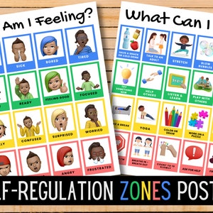 Zones of Regulation, Coping Skills, Self-regulation, Calming Corner ...