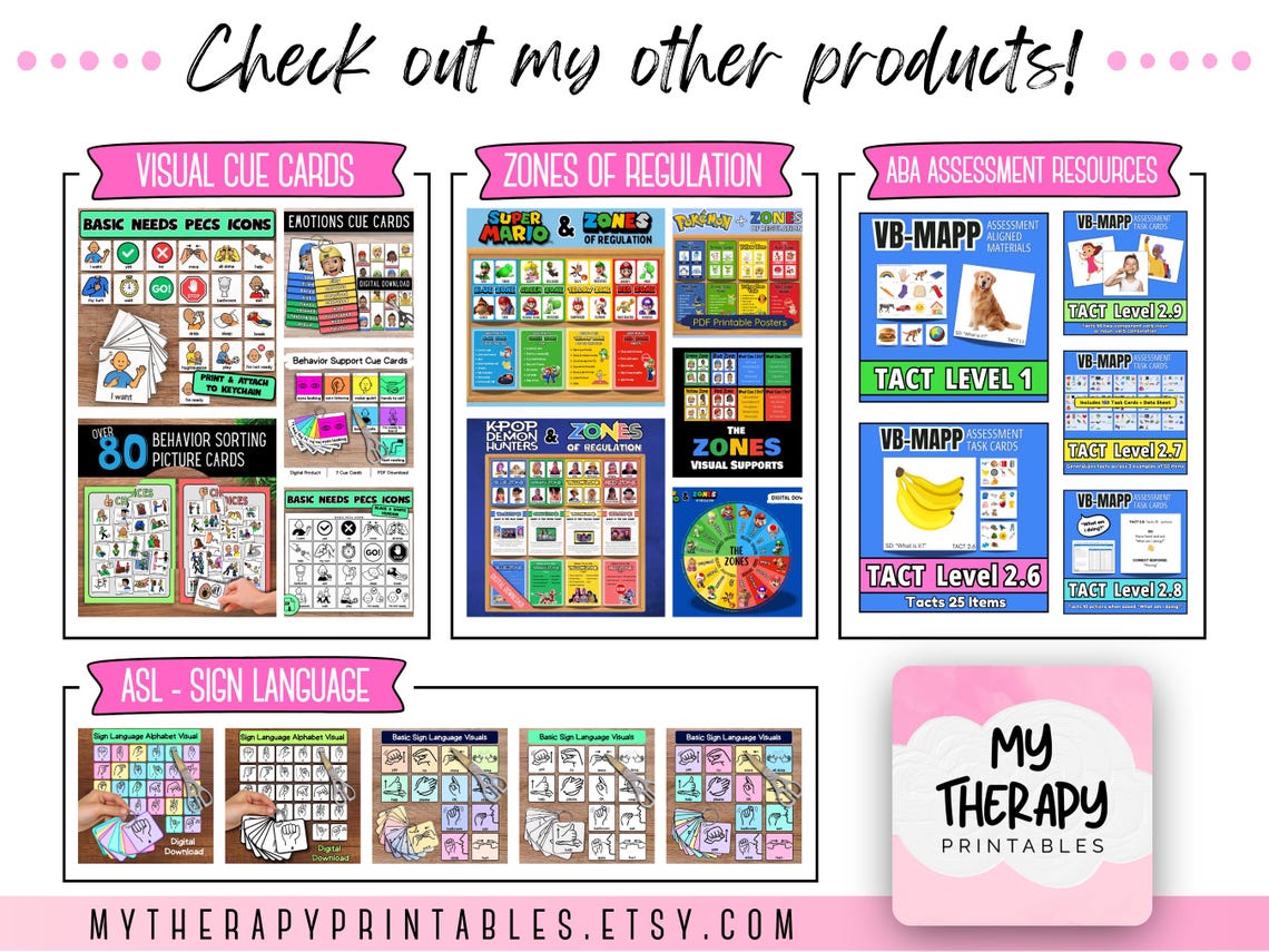 ASL Flashcards & Poster Set for Toddlers: Sign Language Learning ...